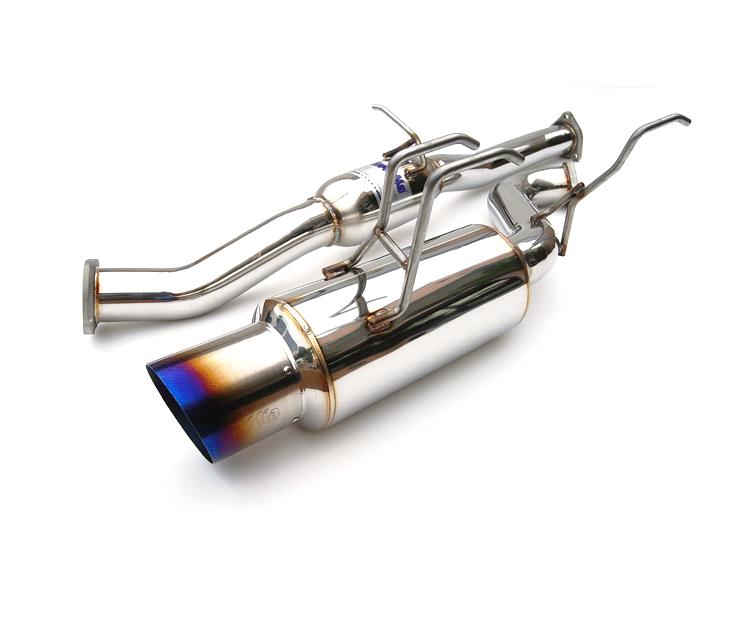 Invidia 15+ Subaru WRX/STI Single Racing Titanium Tip Cat-back Exhaust ...