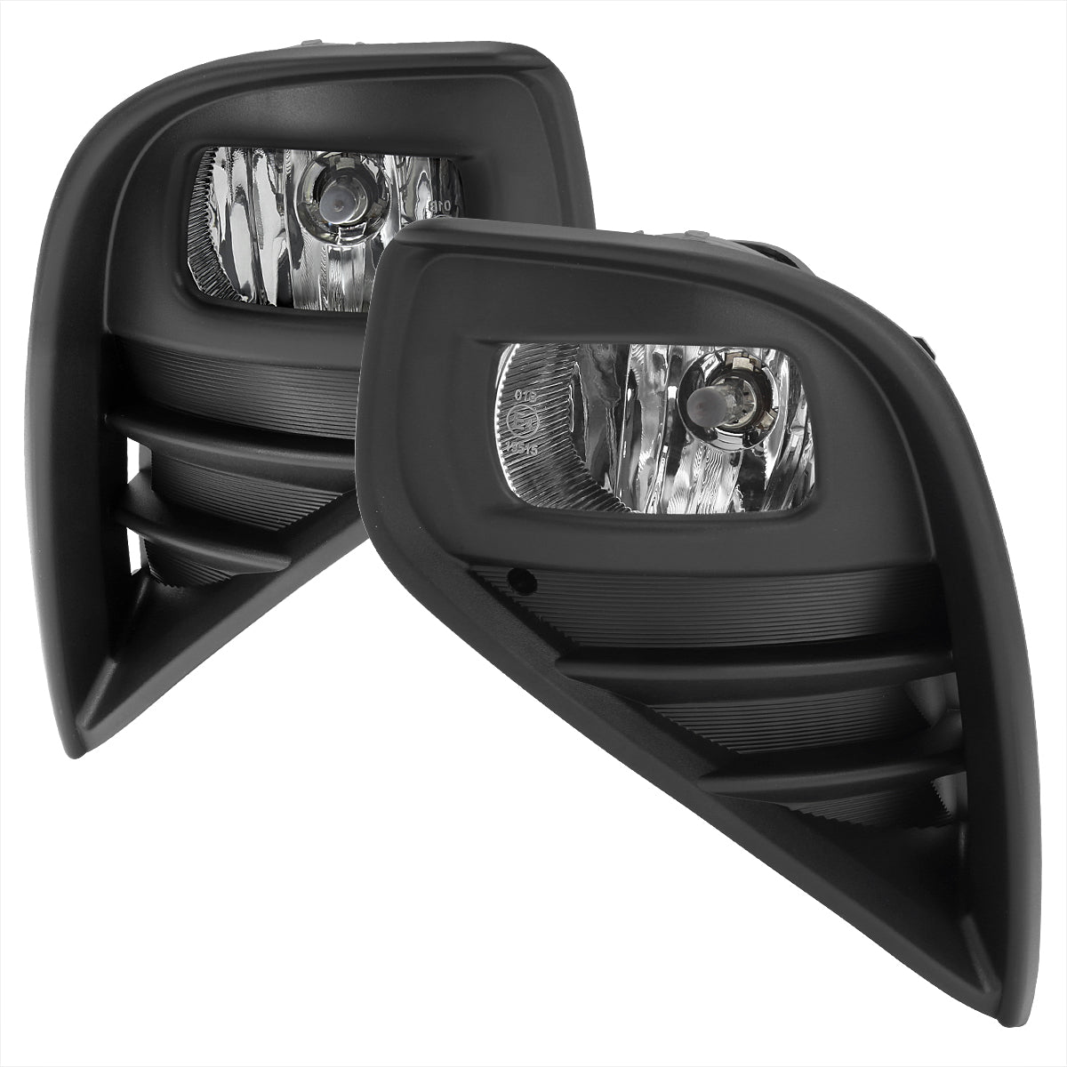Spec-D 20-21 Toyota Highlander Fog Lights With Chrome Housing And Clear ...