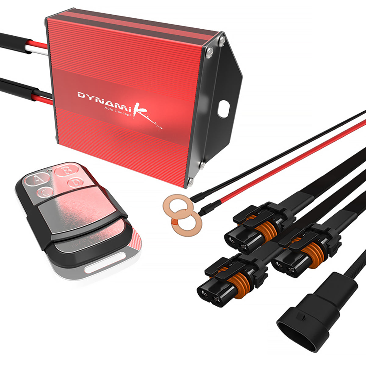 Spec-D 14 Gauge 380W 40Amp 9Ft Wiring Harness All | LF-WIRE14-RC-RS ...